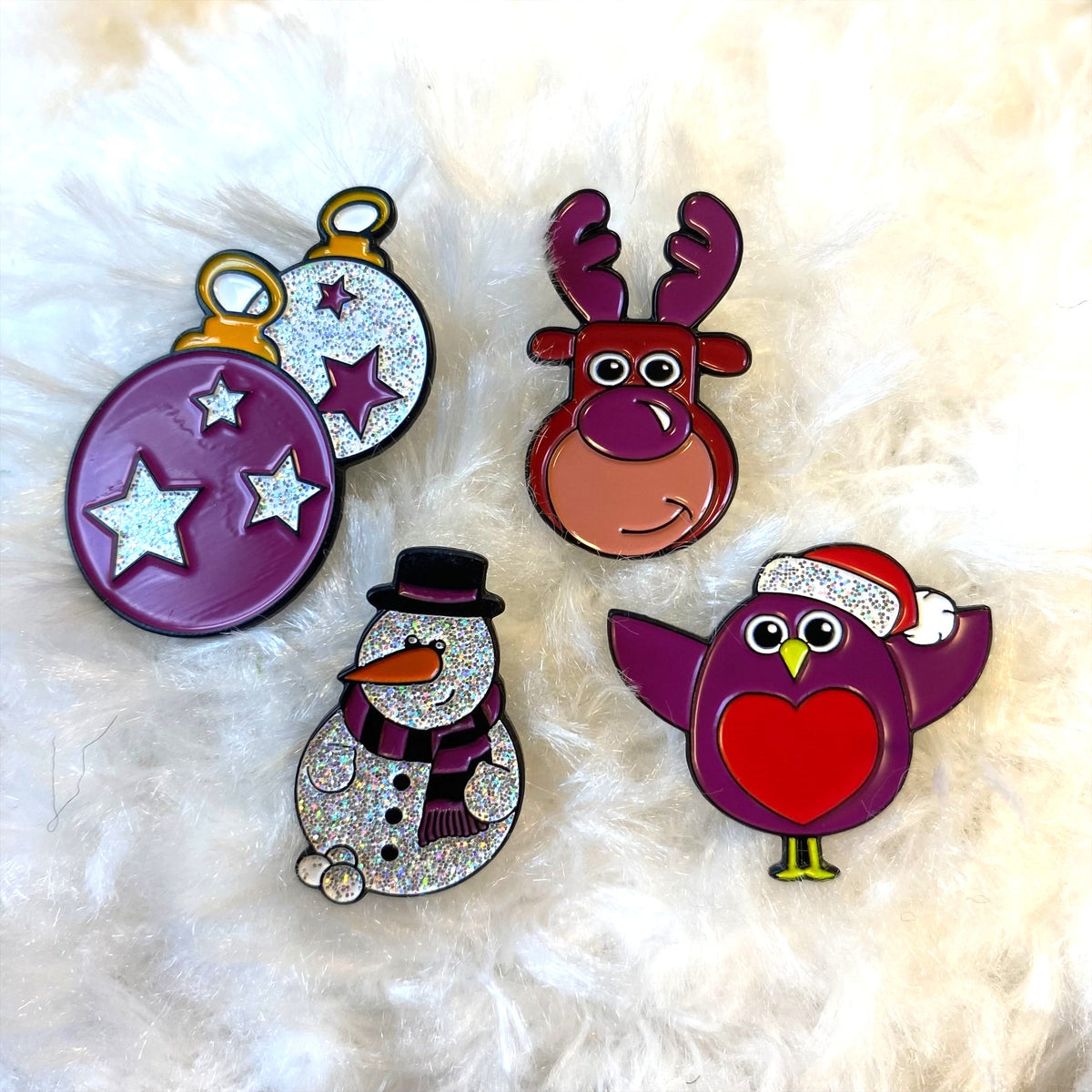 Collectible Christmas Pin Badges – Young Lives vs Cancer Shop